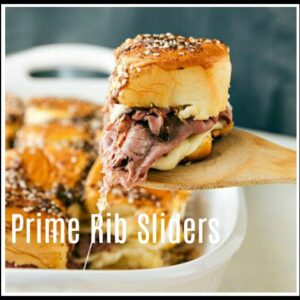 Super Bowl Prime Rib Sliders - A Stroll Thru Life