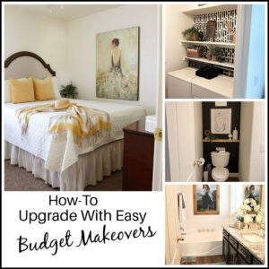 How-To Upgrade With Easy Budget Makeovers - A Stroll Thru Life